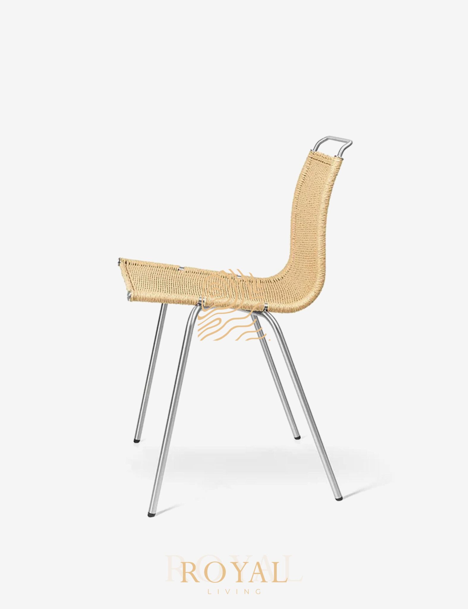 KARLSON Dining Chair Resto Stainless Steel - Kursi Cafe